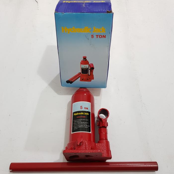 Jual Hydraulic Jack 5 Ton / Dongkrak Botol 5 Ton Merk MEC - Jakarta ...