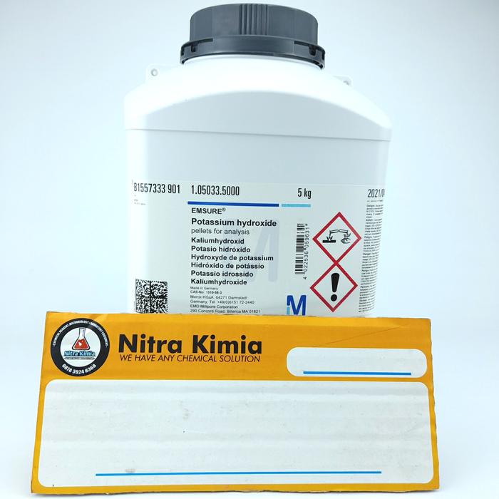 Jual KOH Merck/Potassium Hidroxide/Kalium Hidroksida/Kalium Hidrokside ...