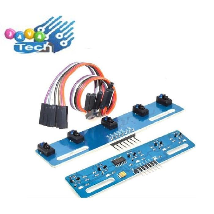 Jual TCRT5000 5channel Infrared Sensor Line Track Follower Module - Kab ...
