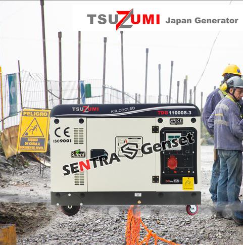 Jual Genset silent 10 kva 8500 watt Tsuzumi Japan Generator - Jakarta Barat - Sentra Genset ...