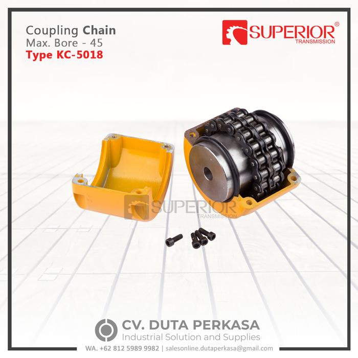 Jual Superior Flexible Flanged Shaft Coupling Chain Type KC-5018 - Kota ...
