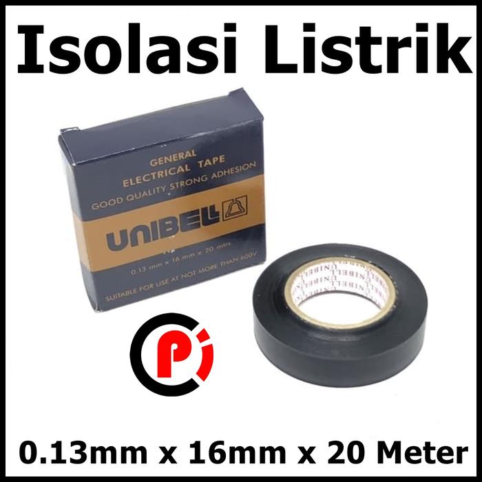 Jual Unibel Isolasi Listrik Kabel Vinyl Electrical Tape Tipe Kotak ...