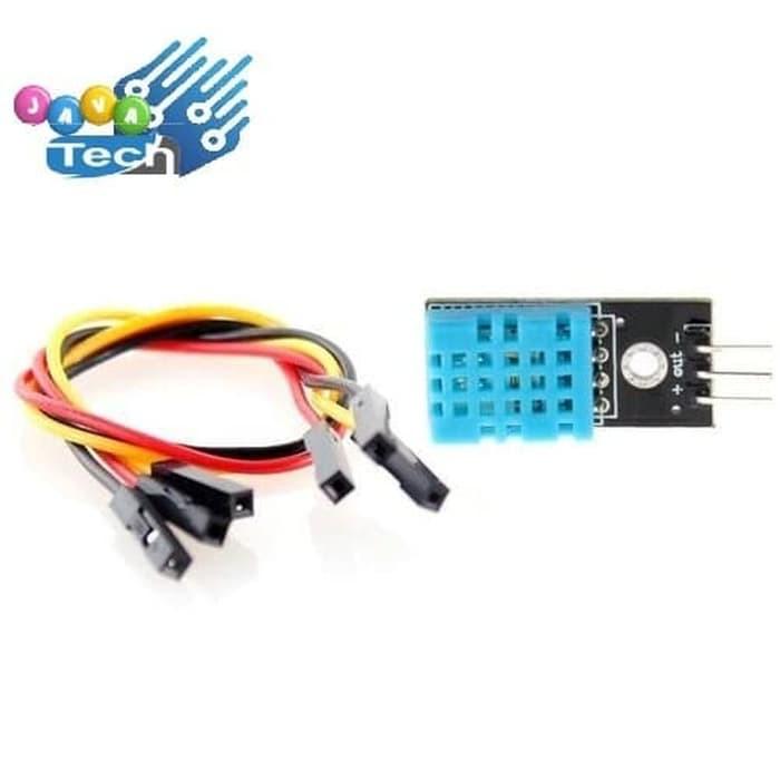 Jual DHT11 Digital Temperature and Humidity Sensor LED Indicator - Kab ...