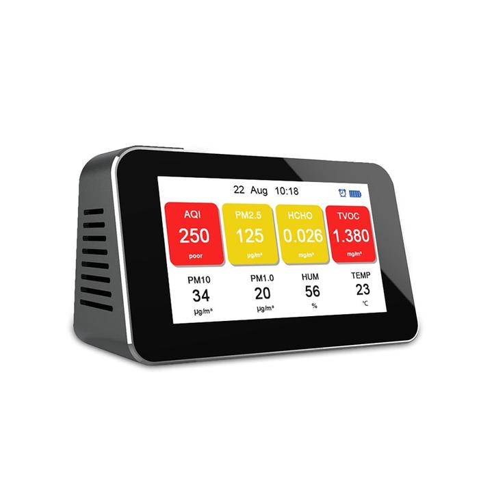 Jual Alat Deteksi Kualitas Udara dalam Ruang (Partikel, TVOC, HCHO, AQI ...