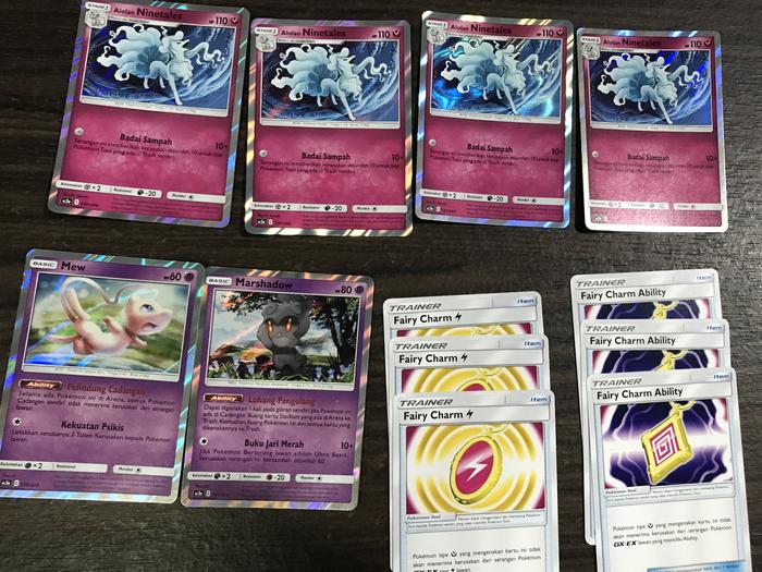 Jual Pokemon kartu indo ALOLAN ninetales set - Kota Magelang ...
