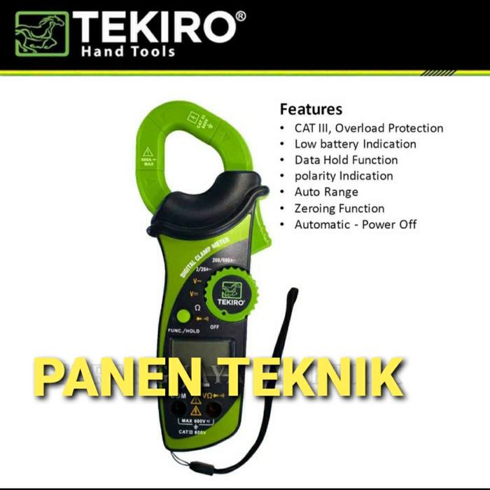Jual TANG AMPERE TEKIRO DIGITAL CLAMP METER - Jakarta Pusat - Panen ...