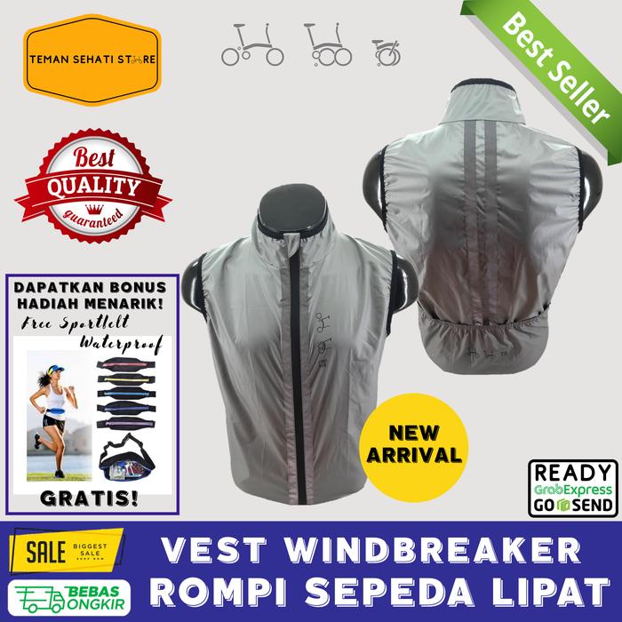Jual ROMPI VEST SEPEDA LIPAT PIKES FNHON 3SIXTY DAHON BROMPTON TROY ...