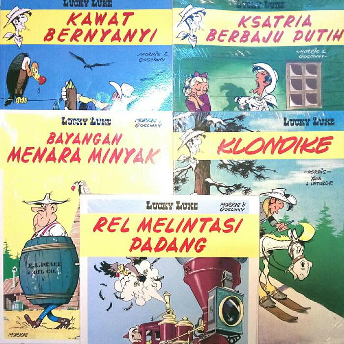 Jual Buku Komik Lucky Luke Rantanplan Segel Oleh Morris Goscinny Elex Media - Kab. Gresik - Ayam ...