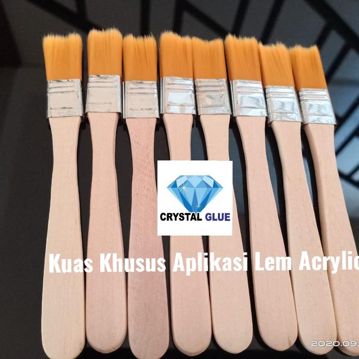 Jual lem akrilik. kuas lem akrilik - Kota Bekasi - crystal glue akrilik ...