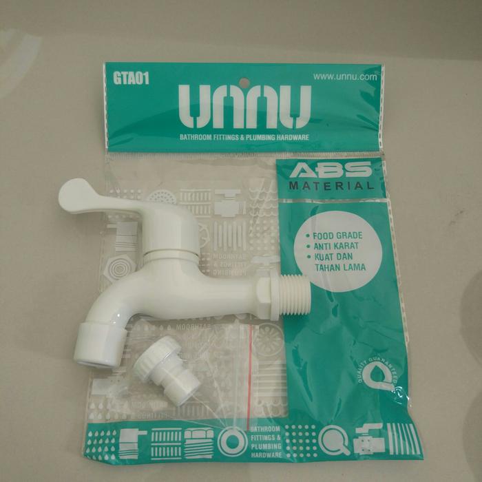 Jual Kran unnu GTA01 / Kran tembok unnu / Kran air / unnu kran pvc ...