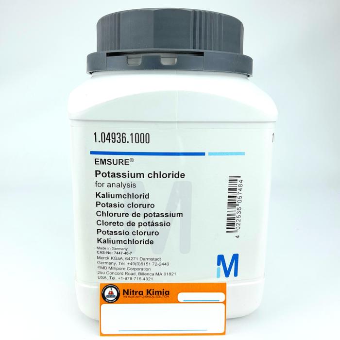 Jual Pottasium Chloride/Potasium Klorida/Kalium Chloride/KCL/Kalium ...