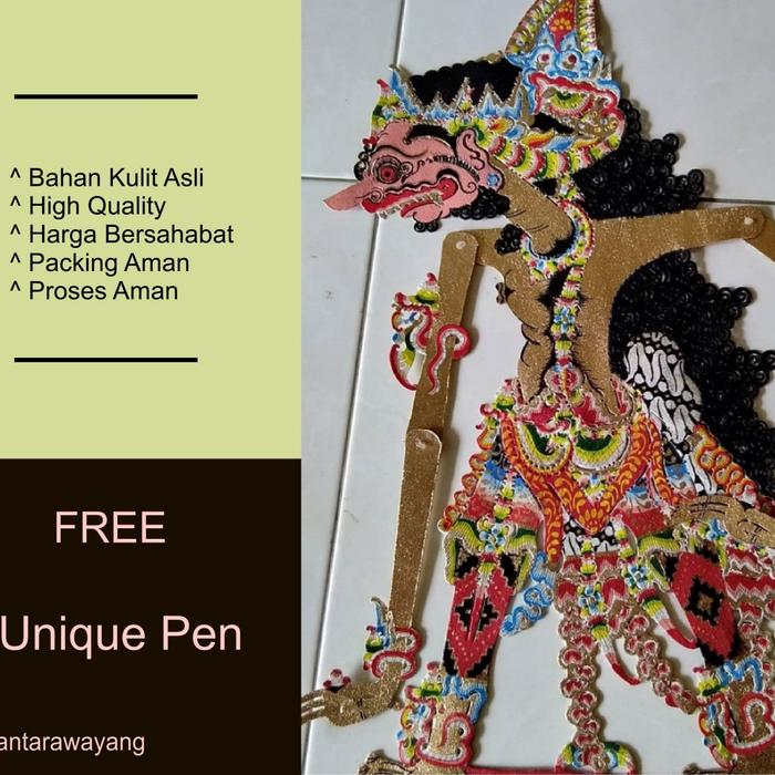 Jual Wayang Kulit Patih Sabrang - Kab. Bantul - nusantaraartid | Tokopedia
