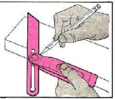 Jual SELLERY 24 410 Mal Siku Tukang Alat Ukur Sudut Miring Sliding T ...