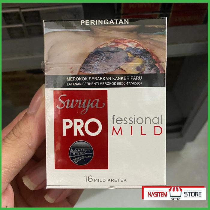 Jual ROKOK SURYA PRO MILD 16 MILD KRETEK - 1 BUNGKUS - Jakarta Pusat ...