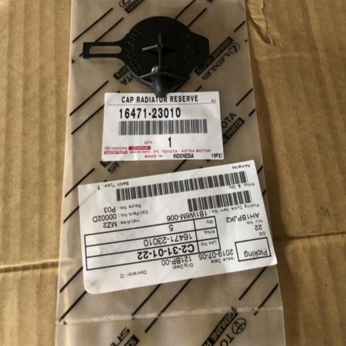 Jual Tutup cadangan tabung radiator vios harrier camry alphard altis ...