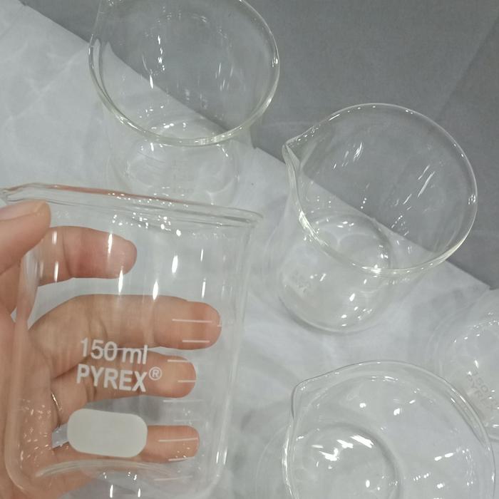 Jual Beaker Glass 150 ml pyrex / Beaker Glass 150 ml pyrex / Gelas ...