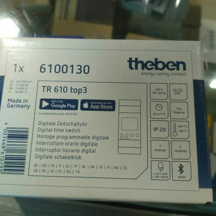 Jual THEBEN TR 610 TOP2 digital time switch made in GERMANY - Jakarta ...