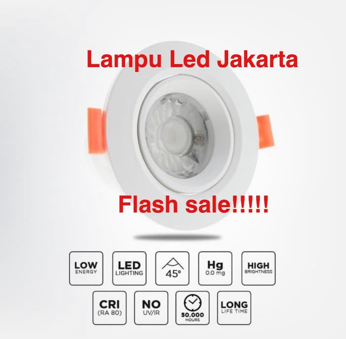 Jual Lampu LED downlight 7watt HILED. Downlight cob 7watt HILED ...