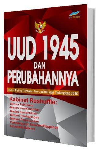 Jual Buku Uud 1945 Dan Perubahannya (edisi Paling Terbaru, Ter-update ...