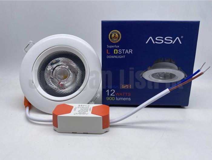 Jual LAMPU DOWNLIGHT ASSA SPOT LED COB 12W 12 W 12WATT 12 WATT - Kuning ...