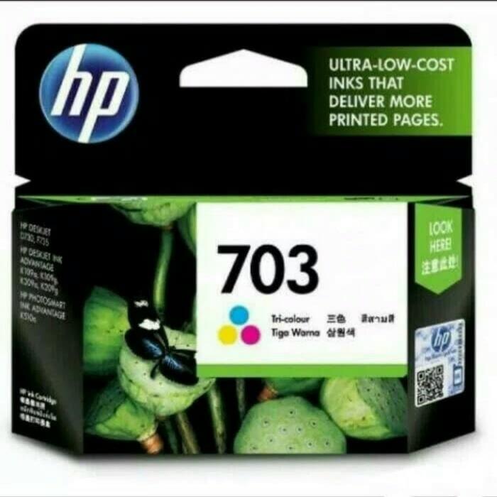 Jual tinta hp printer 703 colour HP Deskjet D730, F735 All-in-One ...