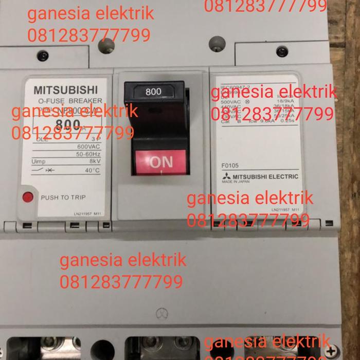 Jual MCCB breaker Mitsubishi Nf800-cw 800a nf-800cw 800 a - Jakarta Barat - Ganesia Elektrik ...