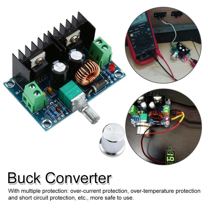 Jual XL4016 Adjustable Step Down 8A DC-DC Buck Converter XH-M401 Module - Kota Batam - DI ...