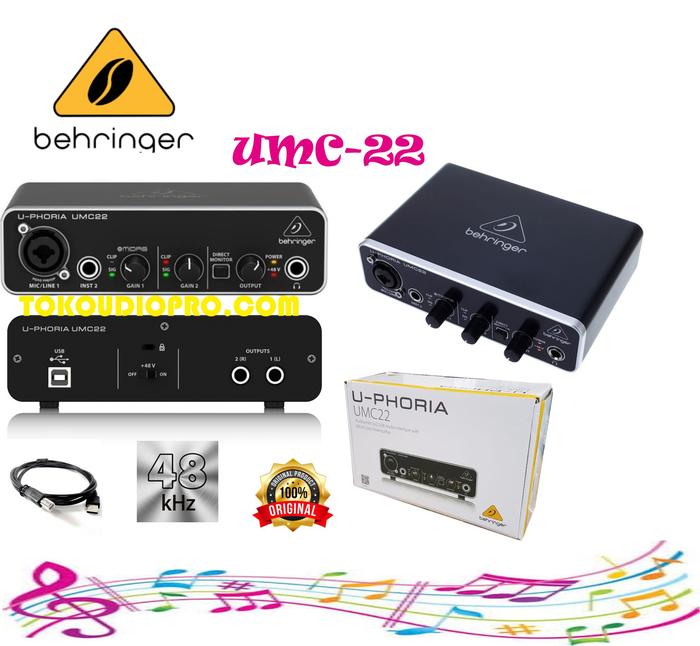 Jual Behringer UMC22 USB Audio Interface - Jakarta Pusat - tokoaudiopro ...