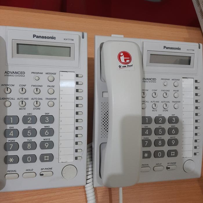 Jual Telepon Panasonic Digital pabx layar, Panasonic KX-T7730 X ...