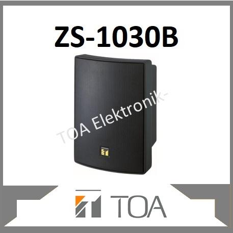 Jual SPEAKER UNIVERSAL / WALL SPEAKER TOA ZS-1030B (HITAM) 30 WATT ...