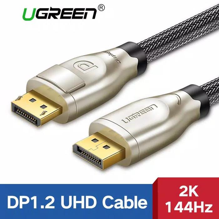 Jual Ugreen Displayport 1.2 to DP Display Port braid cable 2M 60Hz 4K ...