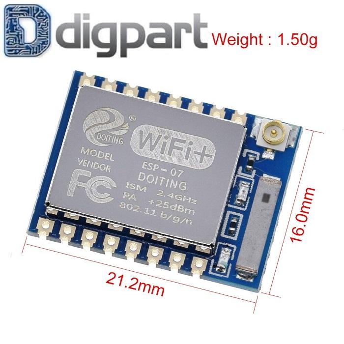 Jual Esp8266 Esp07 Esp-07 Wifi Module Serial Wifi For Arduino - Kota ...