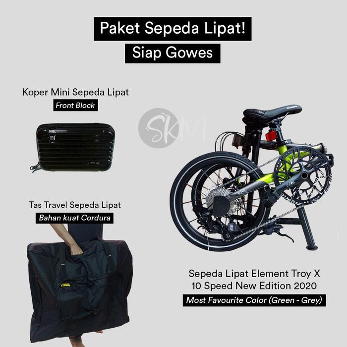 Jual Paket Element Troy X 10 Speed Grey-Green New Edition 2020 ...