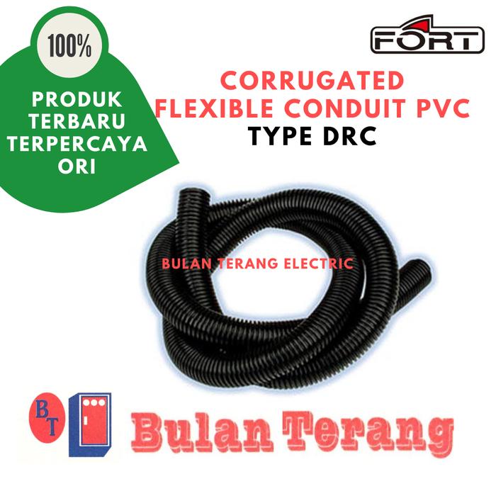 Jual CORRUGATED FLEXIBLE CONDUIT PVC MATERIAL PP,PE,HDPE FORT TIPE DR ...
