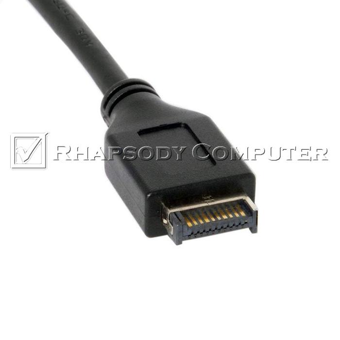 Jual Usb 3.1 Front Panel Header To Usb 3.0 Type-a Female Cable 50cm Di ...