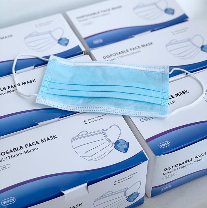 Jual Masker Medis 3 ply (1 box = 50pcs) - Kota Surabaya - Fancy Hsk ...