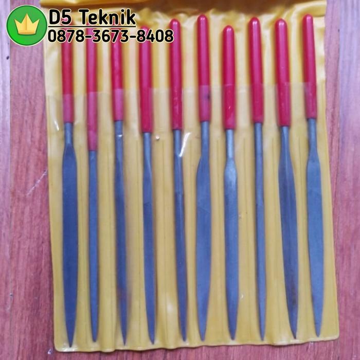 Jual kikir Besi Set 10 Pcs 4 x 160 Mm Mini File Set Cap Crocodile Brand ...