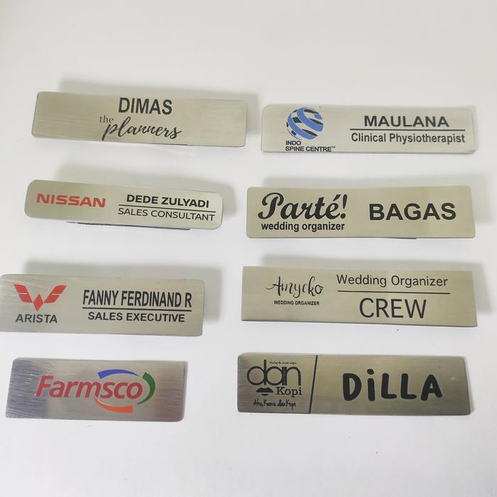 Jual Pin magnet / Name tag magnet / Nama dada magnet - Jakarta Pusat ...