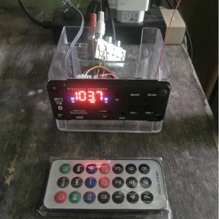 Jual Modul Mp3 Bluetooth 5v 12v Modul Bluetooth Mp3 Wireless - Model A ...