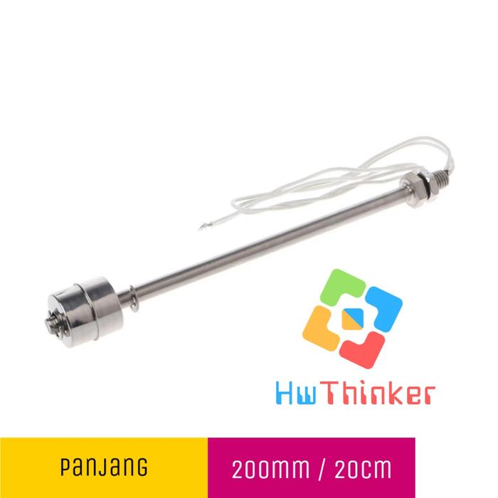 Jual Stainless Steel Float Switch Tank Water Level Sensor air 200mm ...