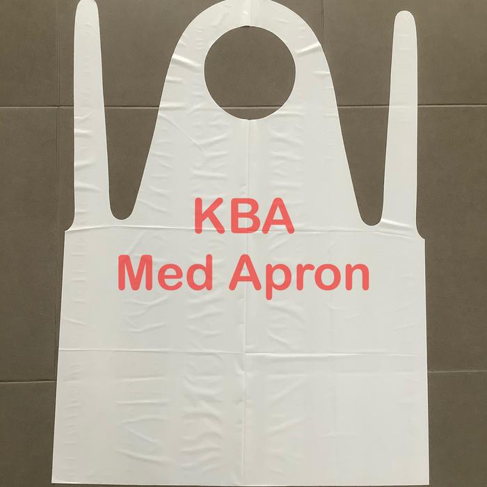 Jual Apron Plastik Disposable, Ukuran 110 x 80 cm, LDPE 40 micron ...