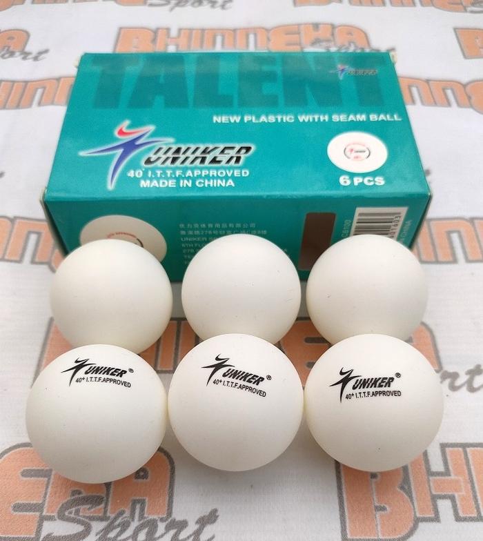 Jual Bola Tenis Meja Ping Pong Putih Uniker 40 Isi 6 Import - Kota Banjar - Bhinneka Sports ...