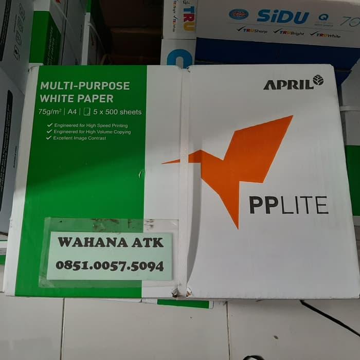 Jual KERTAS HVS A4 75 GSM PPLITE - Kota Surabaya - Wahana ATK | Tokopedia