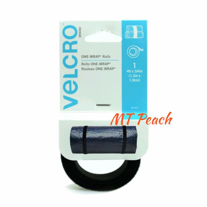 Jual VELCRO GET A GRIP ROLL 1.2 MTR - HITAM VELCRO STRAPS GET-A-GRIP ...