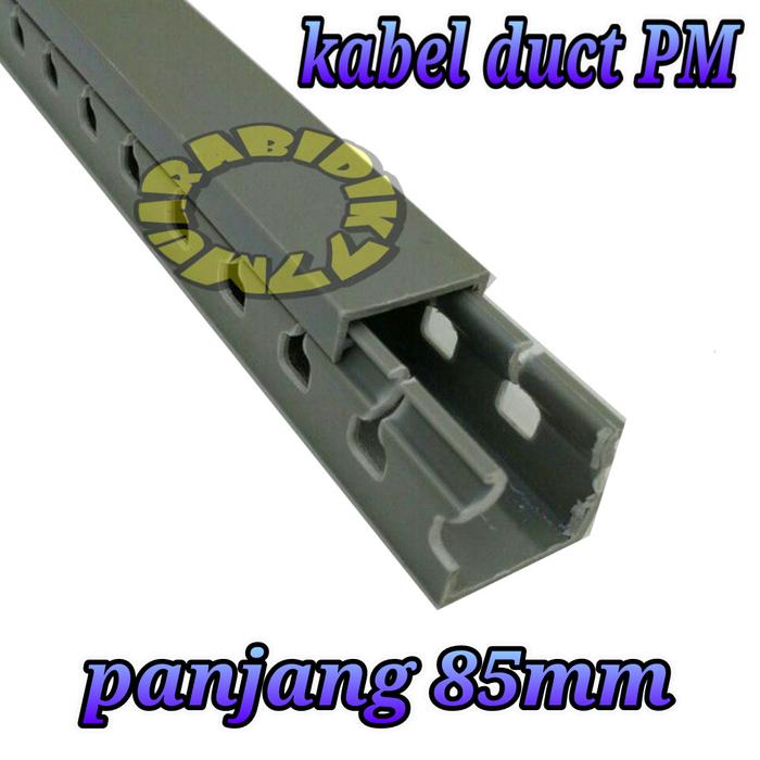 Jual kabel duct PM 32X65 lubang abu /wiring duct 32mmX65mm /pelindung ...