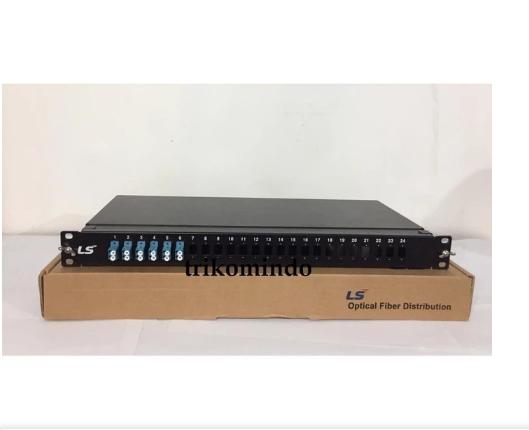 Jual LS OTB 12 port LC singlemode duplex / LS patch panel Fiber /LS FDF ...