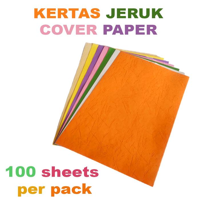 Jual Kertas Jeruk Isi 100PCS Kertas Karton Jilid Buffalo Kertas Jeruk ...