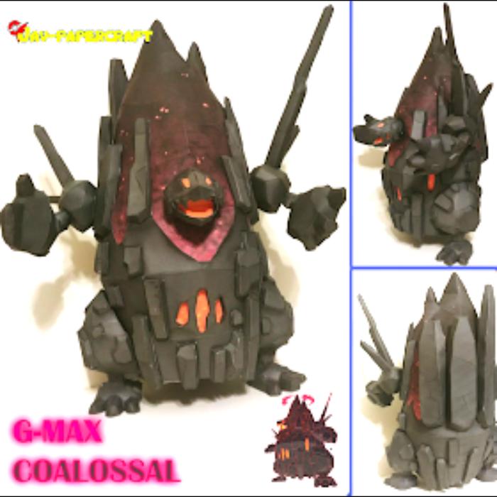Jual Pokemon Gmax Coalossal Papercraft - Kab. Bekasi - Papercraft ...