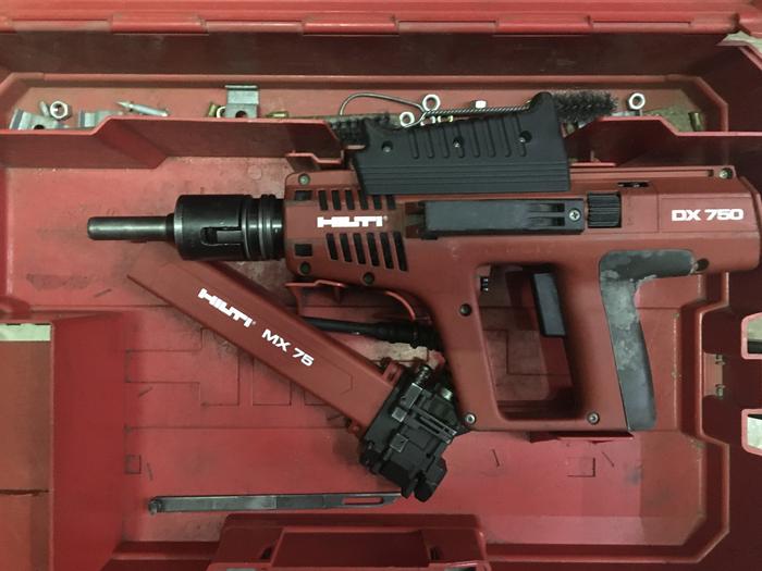 Jual Hilti DX750 Ramset Nail Gun - MX 75 Magazine Automatic Powder ...
