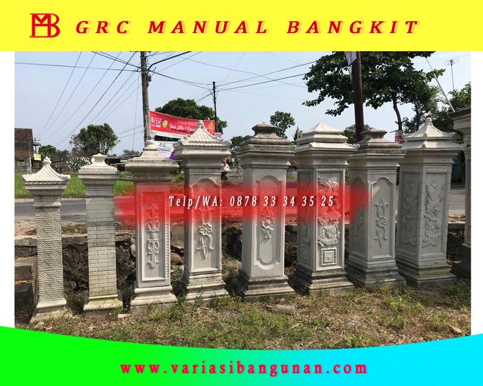 Jual Pilar Pagar Variasi Rumah GRC - Kab. Magelang - Galeri Manual ...